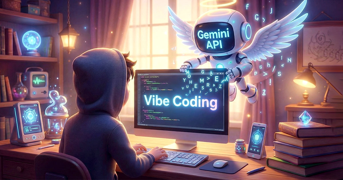 靈感即程式：用 Gemini API 開啟你的 Vibe Coding 新時代 - AI Vibe Coding 教學 | STEAM 教育學習網