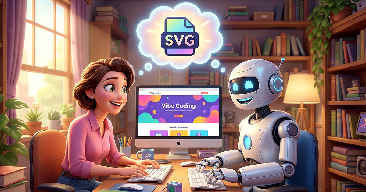 Vibe Coding 玩家必備的 SVG 進階操作指南 - AI Vibe Coding 教學 | STEAM 教育學習網