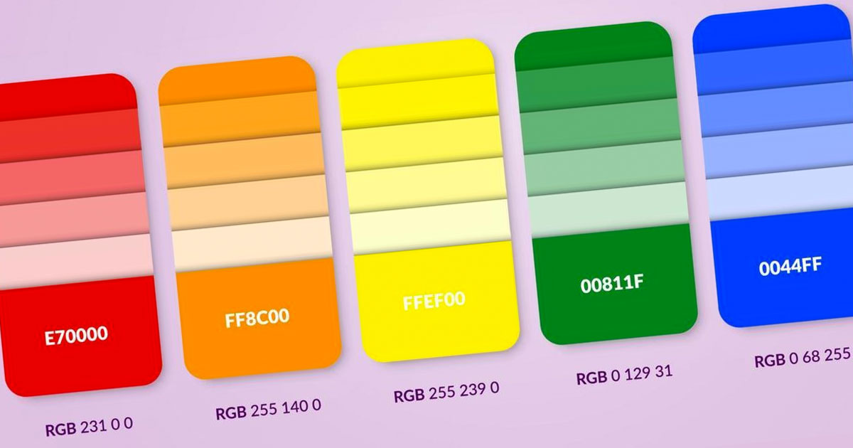 HTML 色彩表示法 - HTML 教學 | STEAM 教育學習網