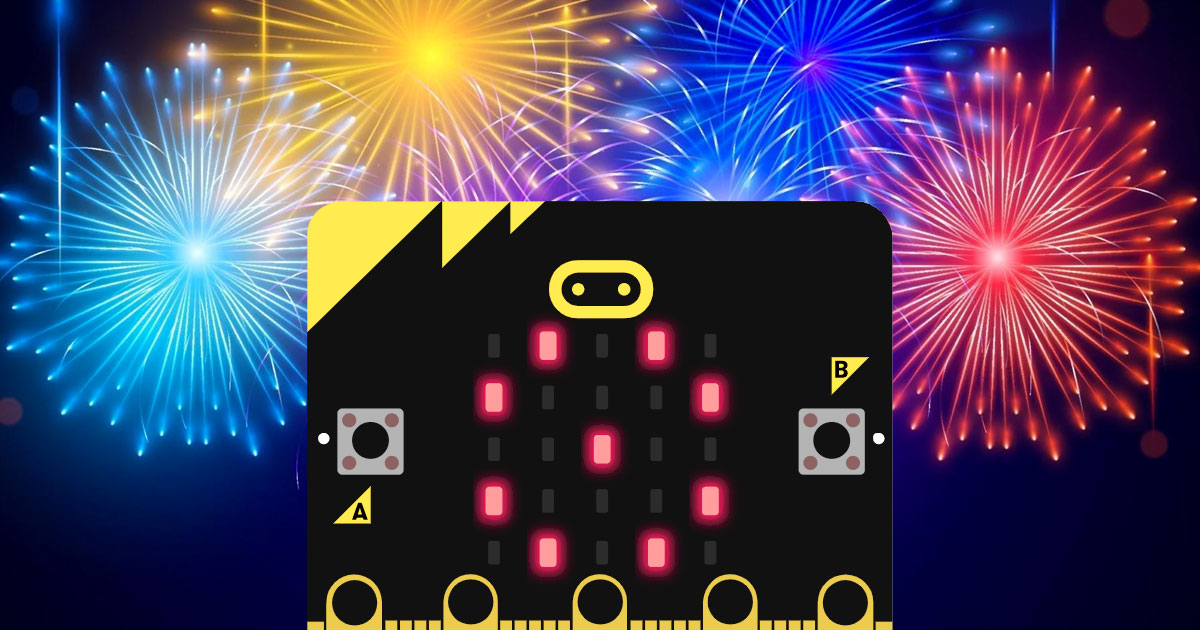 倒數計時放煙火 - micro:bit 教學 | STEAM 教育學習網