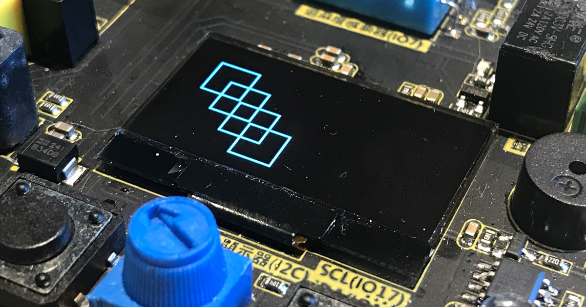 OLED 繪製圖形 - micro:bit 擴充板教學 ( EZ Start Kit+ ) | STEAM 教育學習網