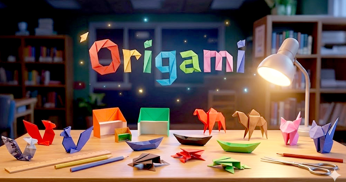 摺紙藝術教學 Origami Tutorial | STEAM 教育學習網
